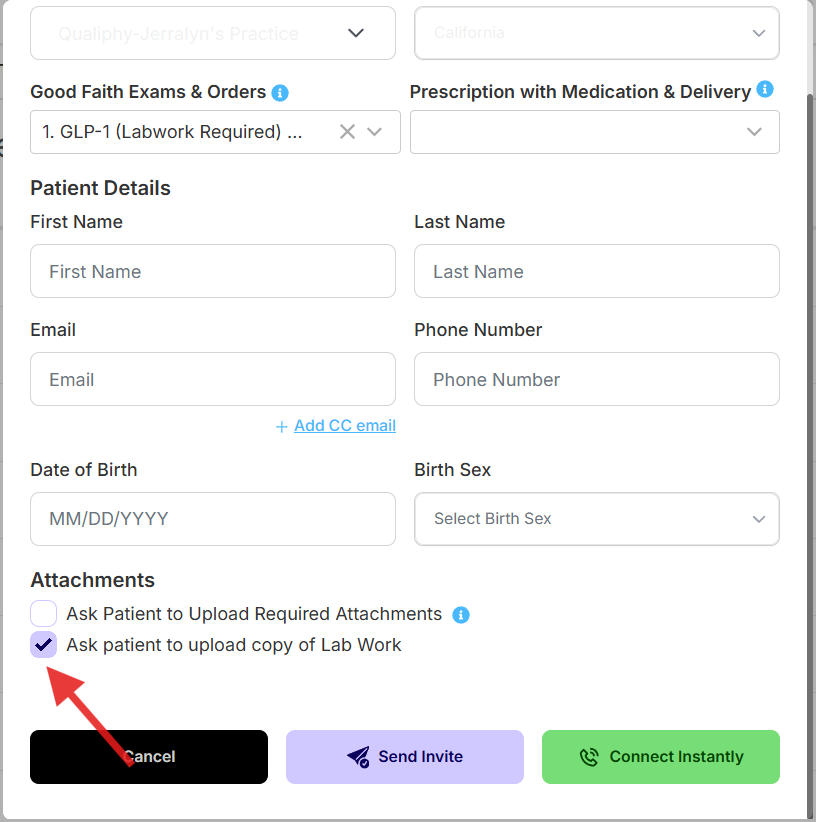 How to Upload Patient's Labwork for GLP-1 Screening? – Clinic Knowledgebase